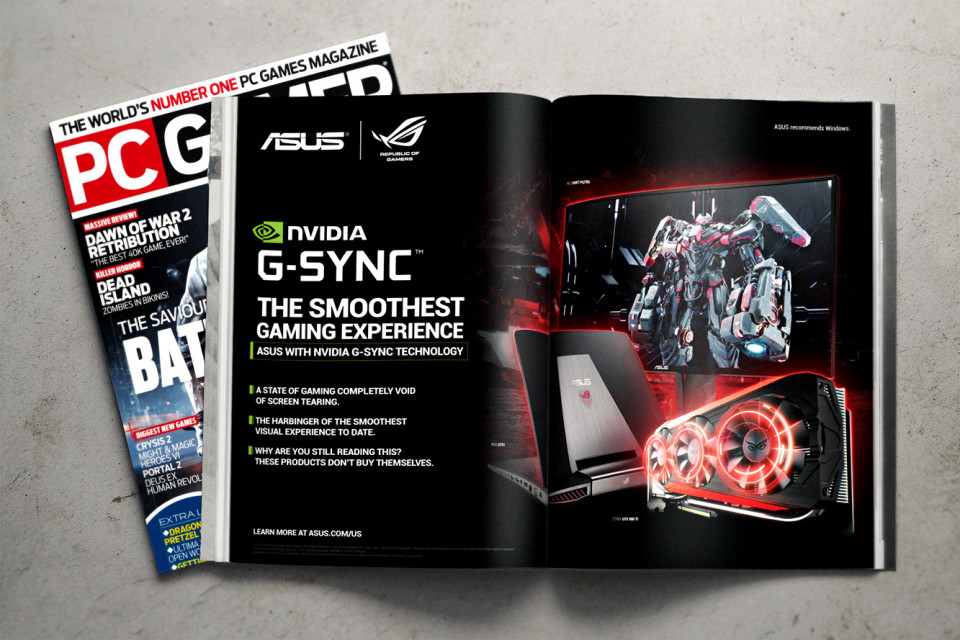 ASUS Magazine Adverts – AlexTaylorDesigns